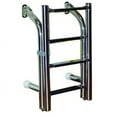White Water Marine B00361 304 SS Folding Transom Ladder, 4 Step ...