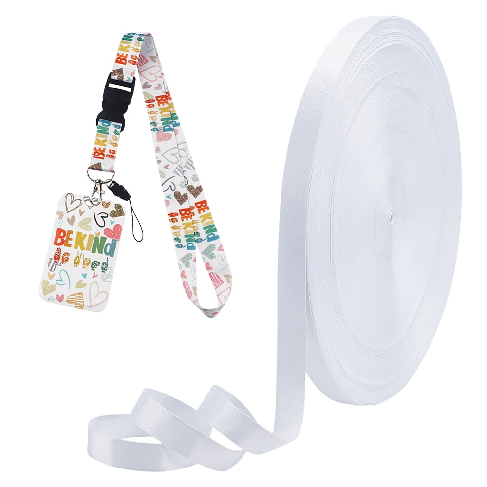 White Webbing 109 Yard Heat Transfer Polyester Strap Printable Webbing ...