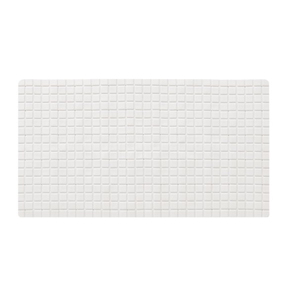White White Anti-Slip Mat With Soft Pvc For Wet Room Safety And Easy ...