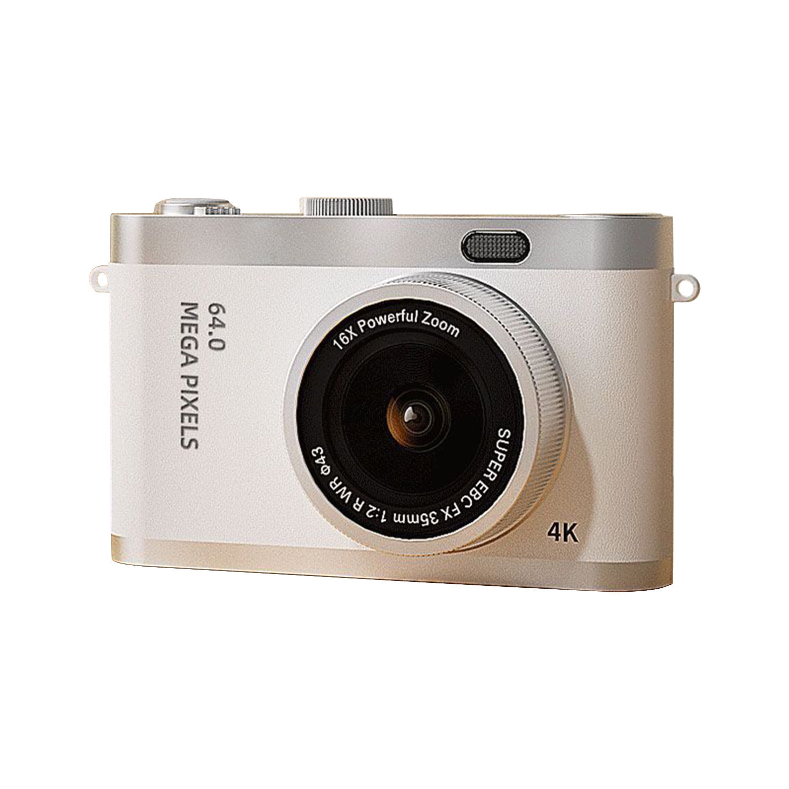 White White Dual Camera Ccd Digital Camera With Front And Rear Lenses 2 ...