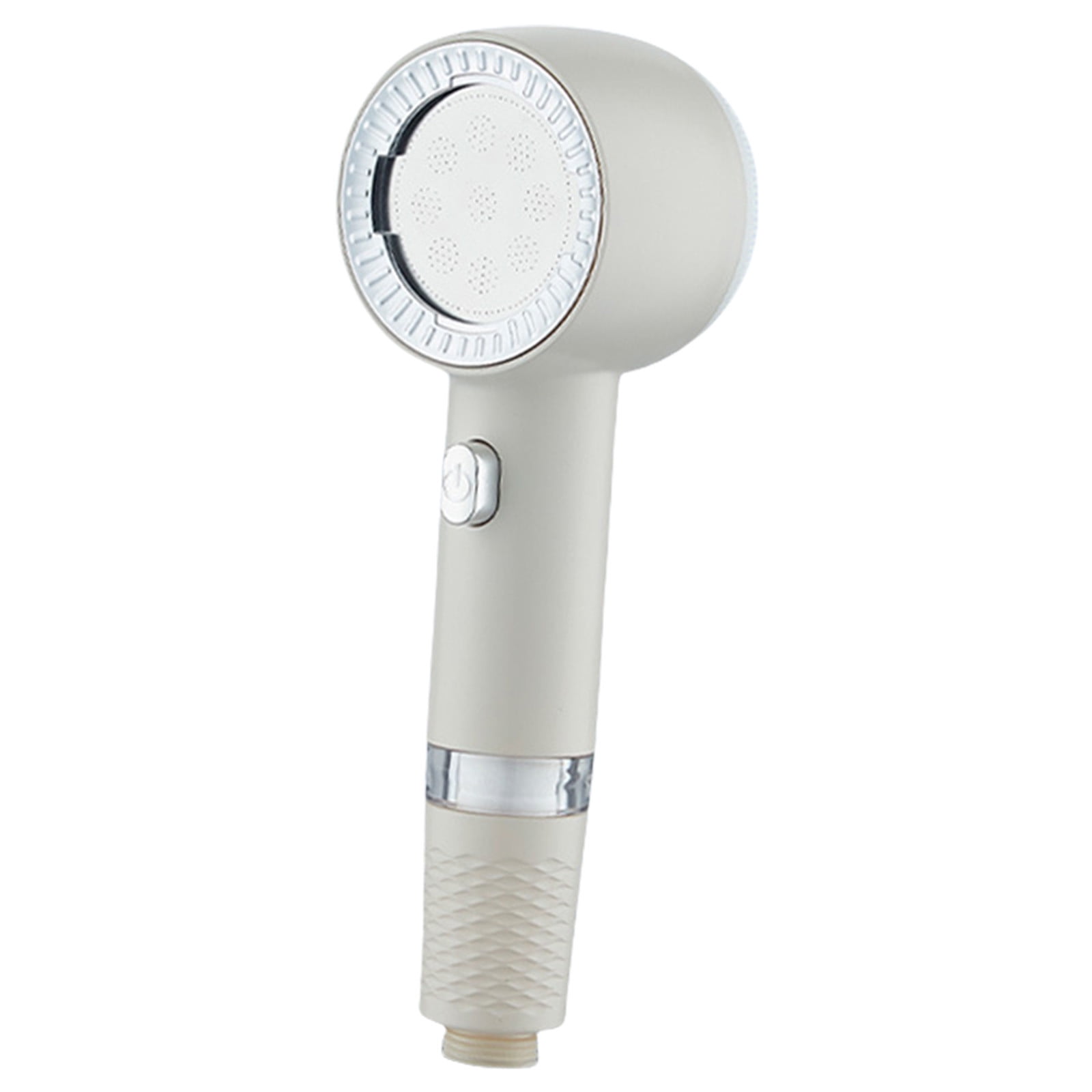 White White High Pressure Shower Head Handheld Massage Spray Water ...