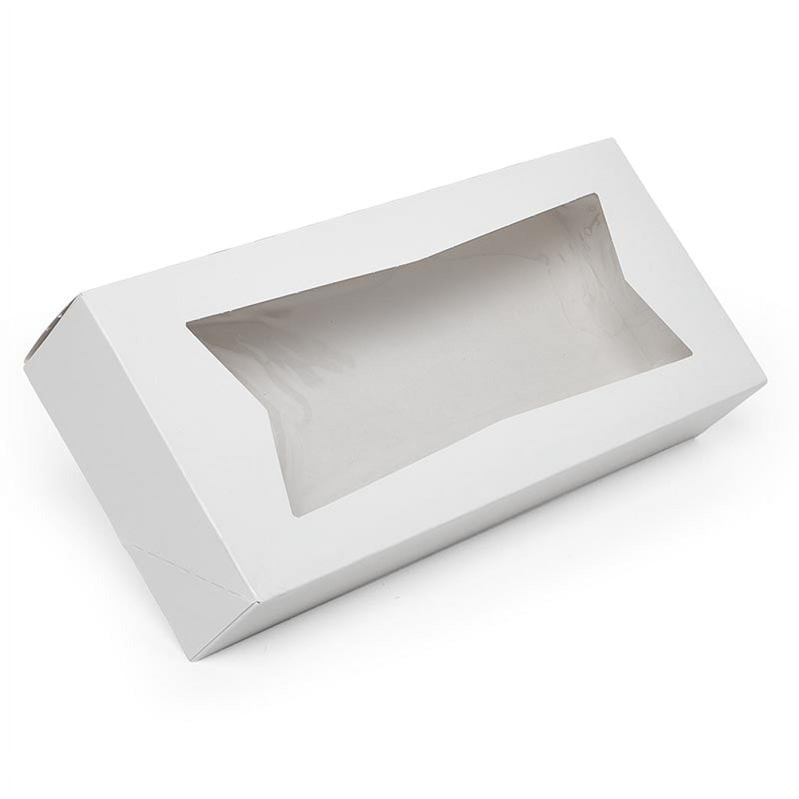 White Window Cake Box 8" X 5 3/4" X 2 1/2" | Quantity: 200 by Paper ...
