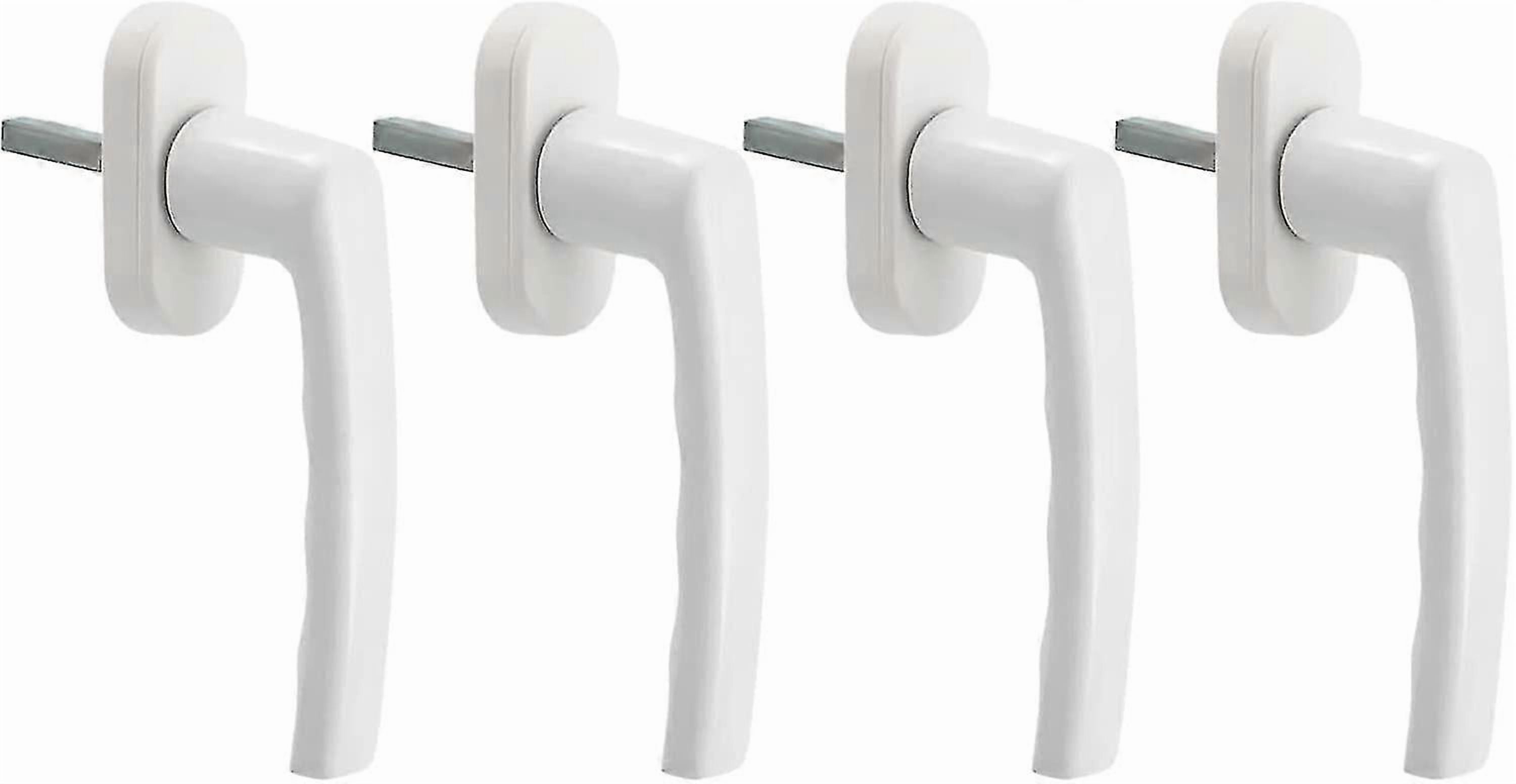 White Window Handle, 4 Pieces Universal Window Handle, Aluminum Window ...