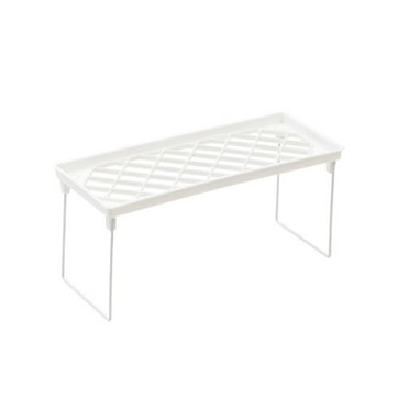 Mainstays Long Stacking Wire Shelf, White - Walmart.com