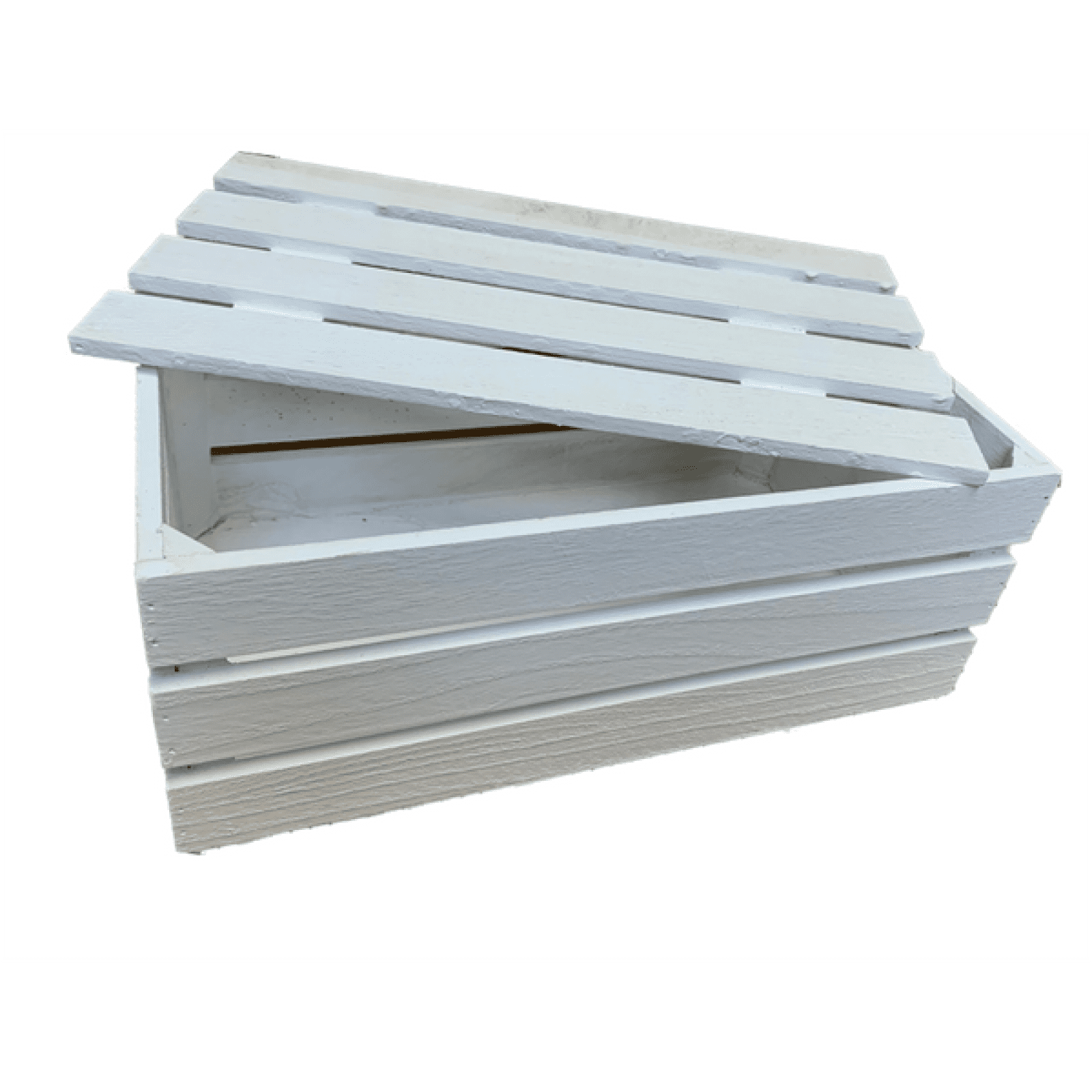 White With Detachable Lid Crate - Walmart.com