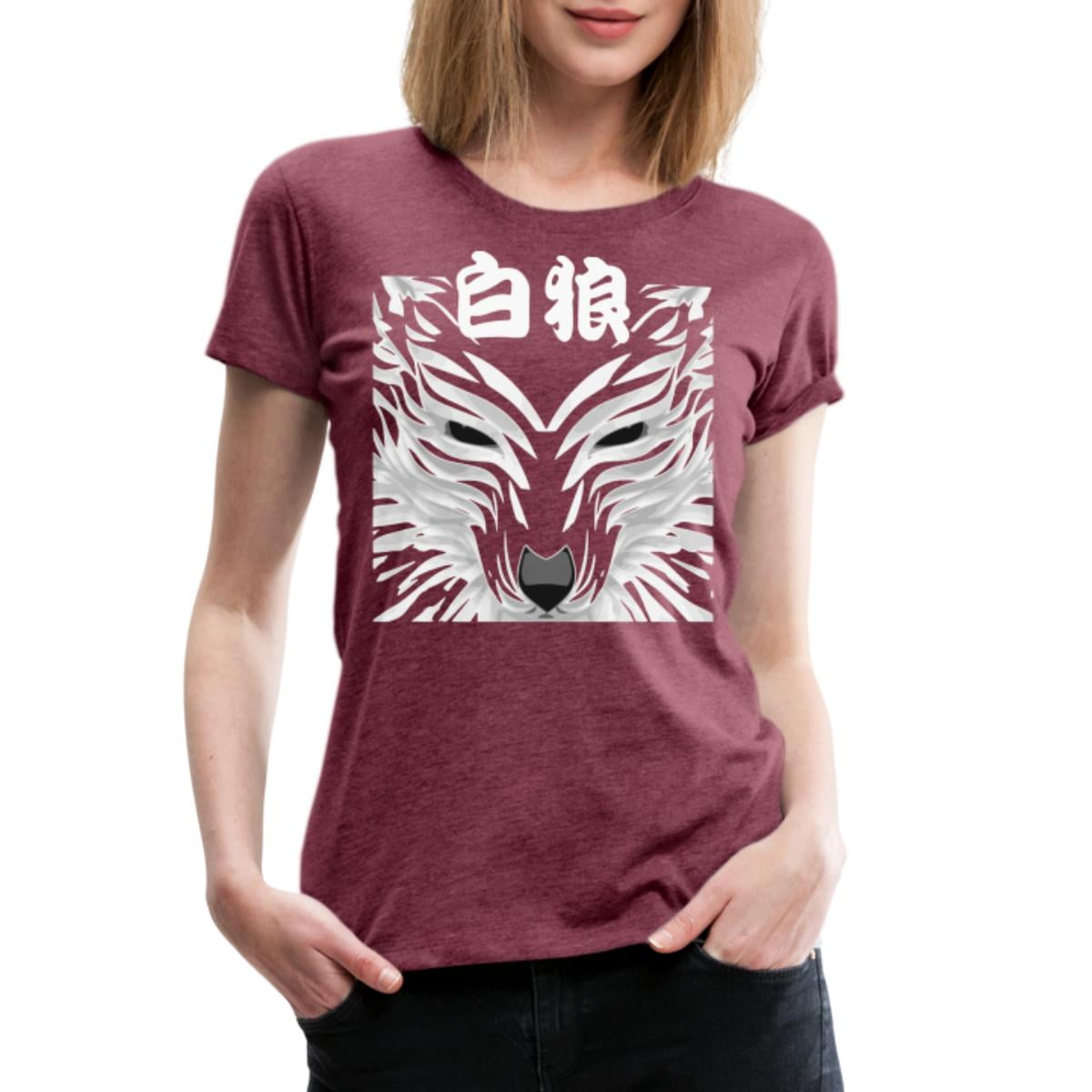 White Wolve China Clothing Women's Premium T-Shirt - Walmart.com White Wolve China Clothing Women's Premium T-Shirt - Walmart.com