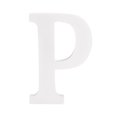 White Wood Letters 3 Inch, Wood Letters for DIY Party Projects (P ...
