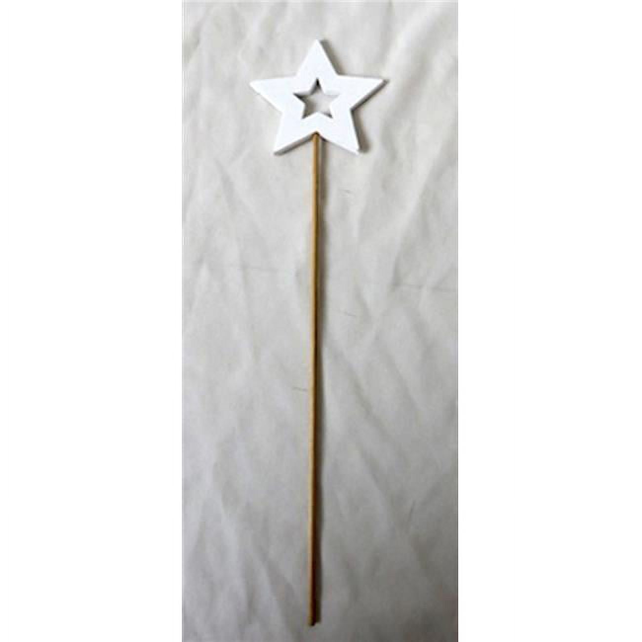 White Wood Star Pick - Walmart.com