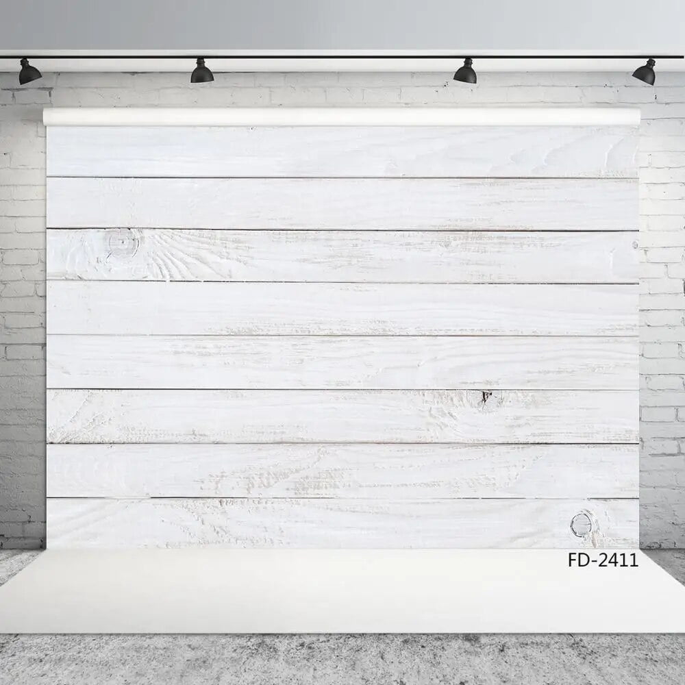 White Wooden Board Wood Planks Texture Background Photocall Baby Child ...