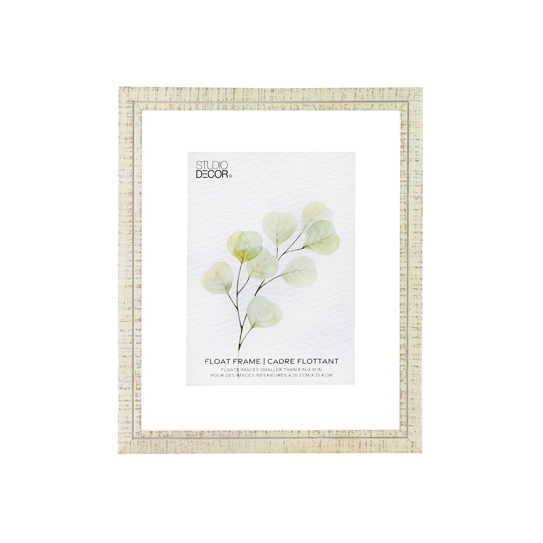 White Wooden Float Frame by Studio Décor® - Walmart.com