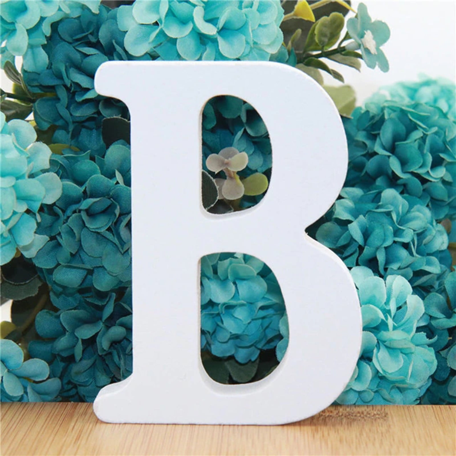 White Wooden Letters 3.2 Inch for Wall Decor, Unfinished Wood Letters ...
