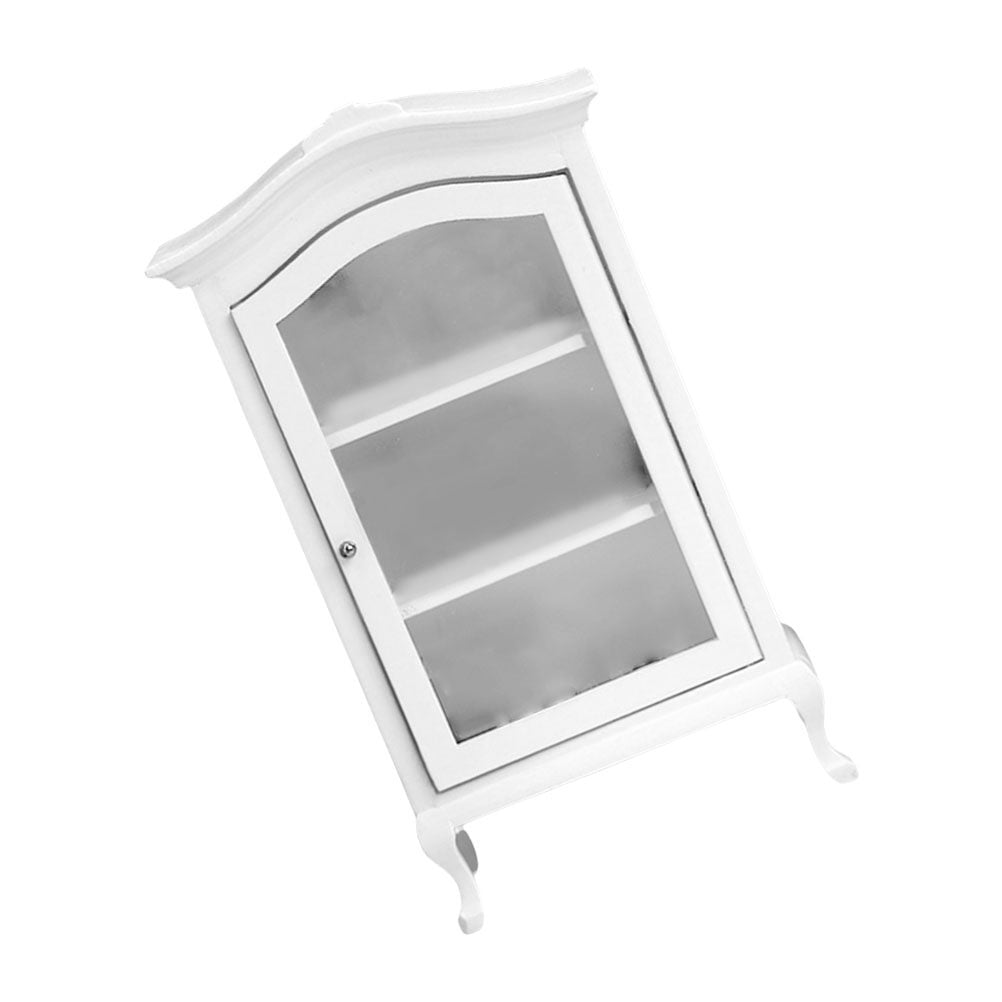 FOMIYES Miniature Storage Cabinet White Plastic 1Pack 6X3.3In - Walmart.com