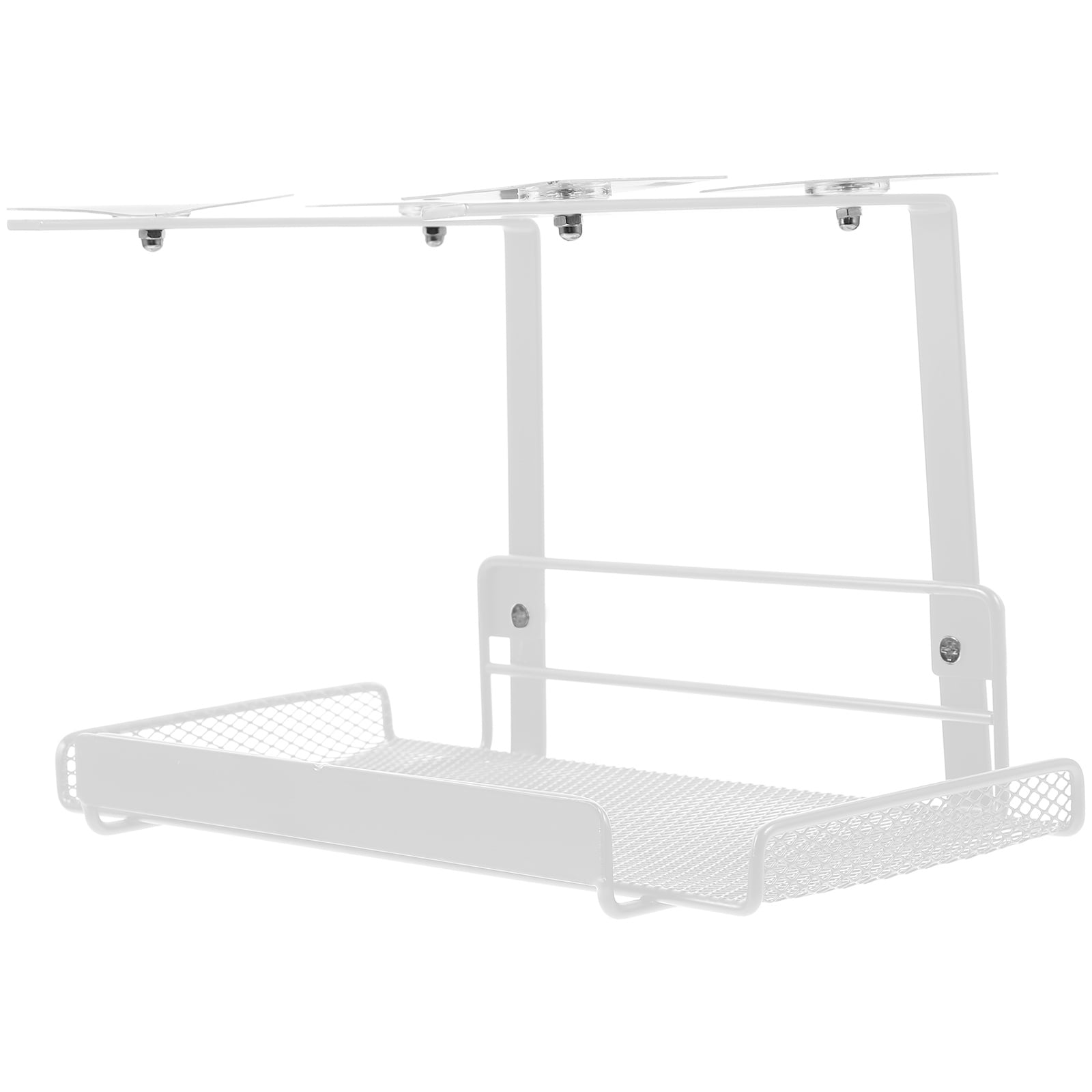 FENGGUIQU White Iron U-Shaped Cable Tray for Home Office Wire ...