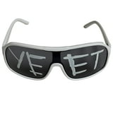 E.W.S. White Yeet Sunglasses, Handmade Acrylic Design, Jey Uso Costume ...