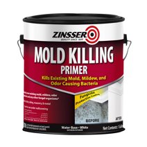 24-Pack of 5 gal Zinsser 276088 Mold Killing Primer White Water-Based ...