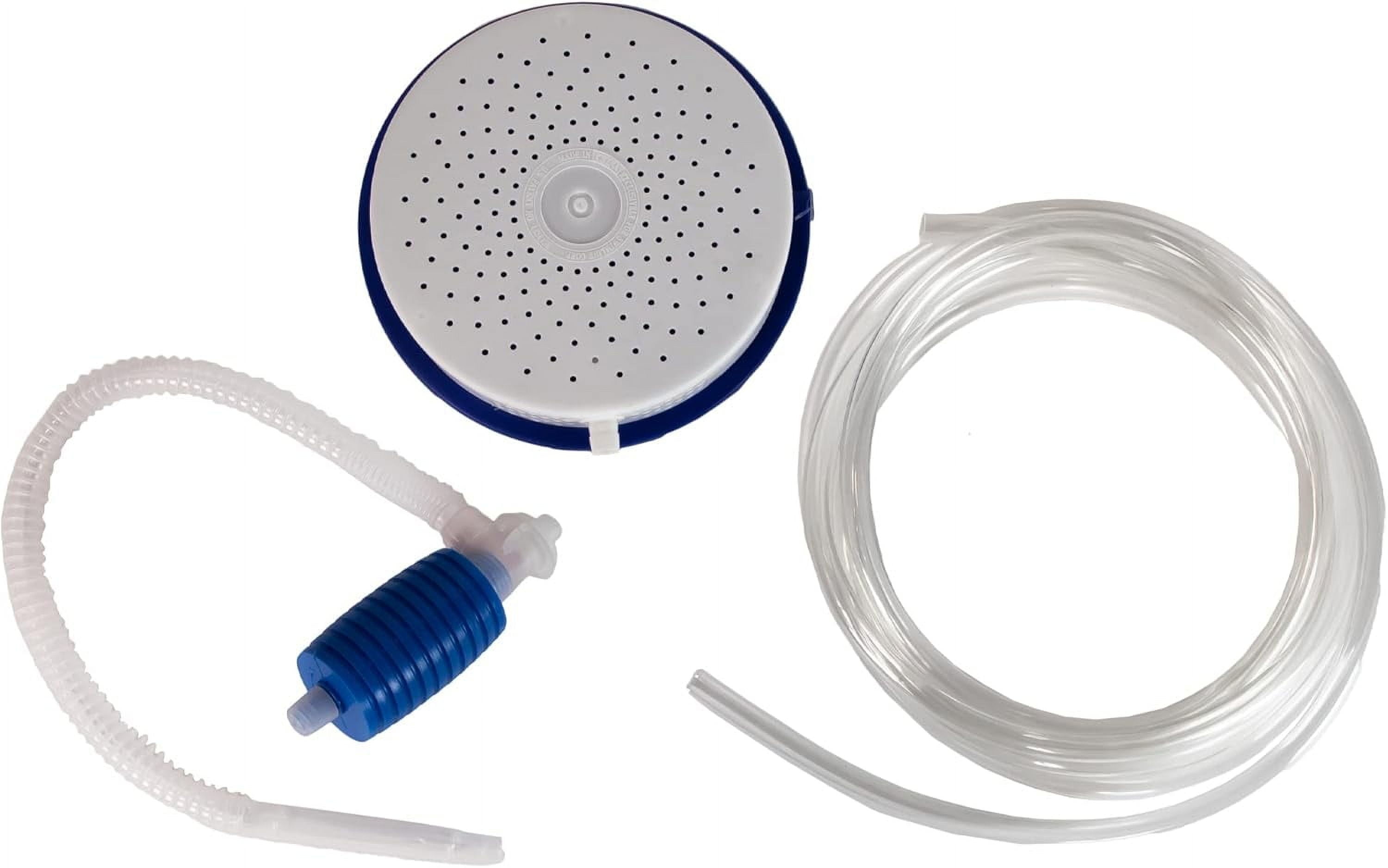 White and Blue Cover Saver Siphon Rain Water Removing Pump - Walmart.com