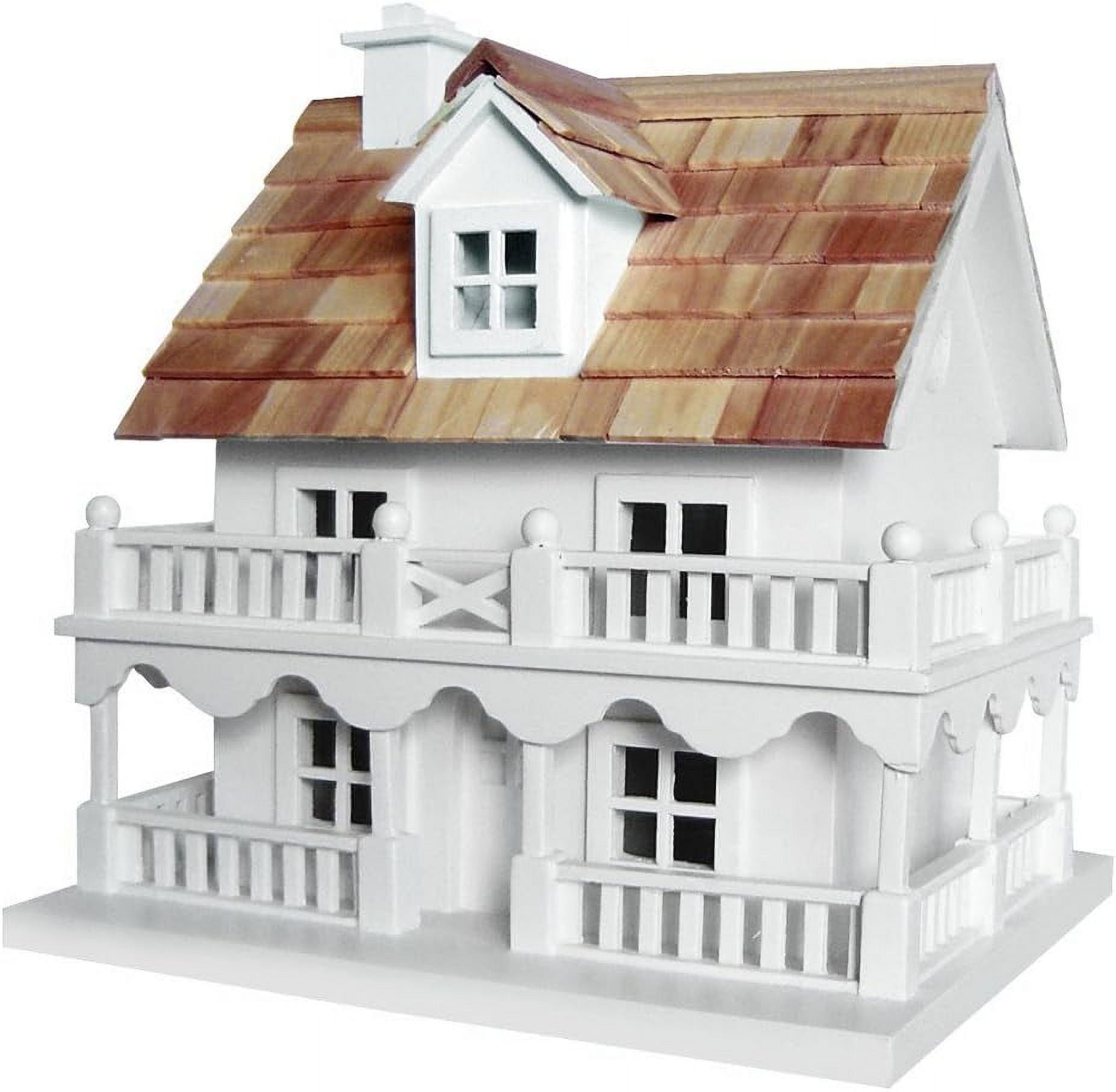 White and Brown 3-Story Cottage Outdoor Garden house - Walmart.com