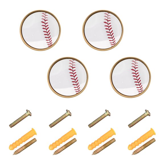 Baseball Cabinet Knobs