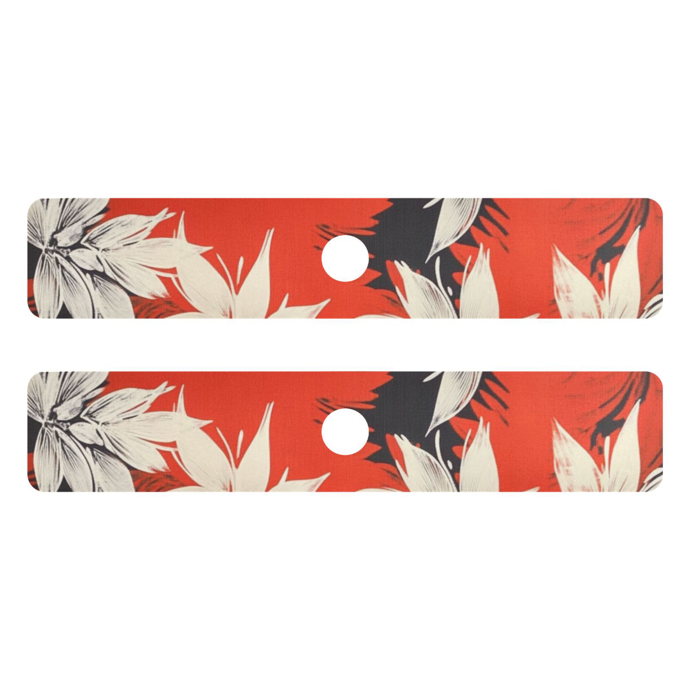 White and Red Flowers Japanese Style Kitchen Sink Splash Guard ...
