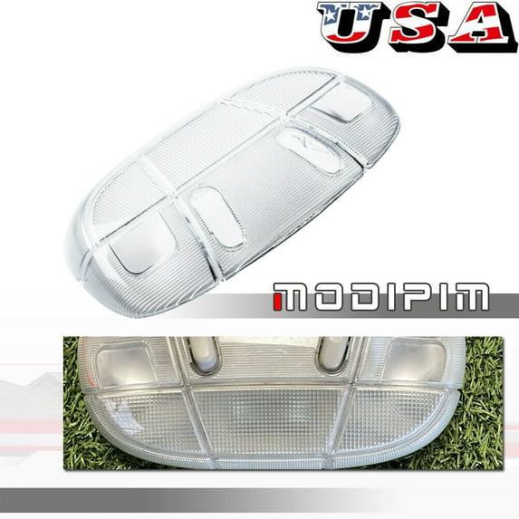 1-Pack Indoor LED Lighting Dome Map Light Crystal Clear Protective Case ...