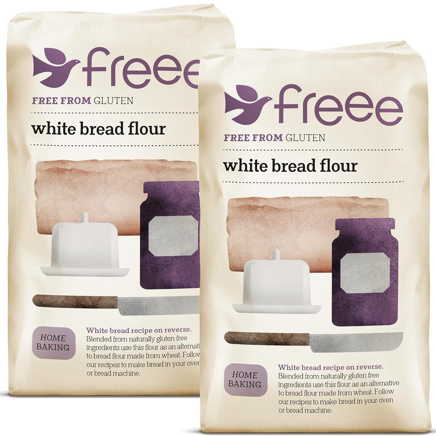 White bread Flour | All Purpose Gluten Flour | for Breads & Pastries ...