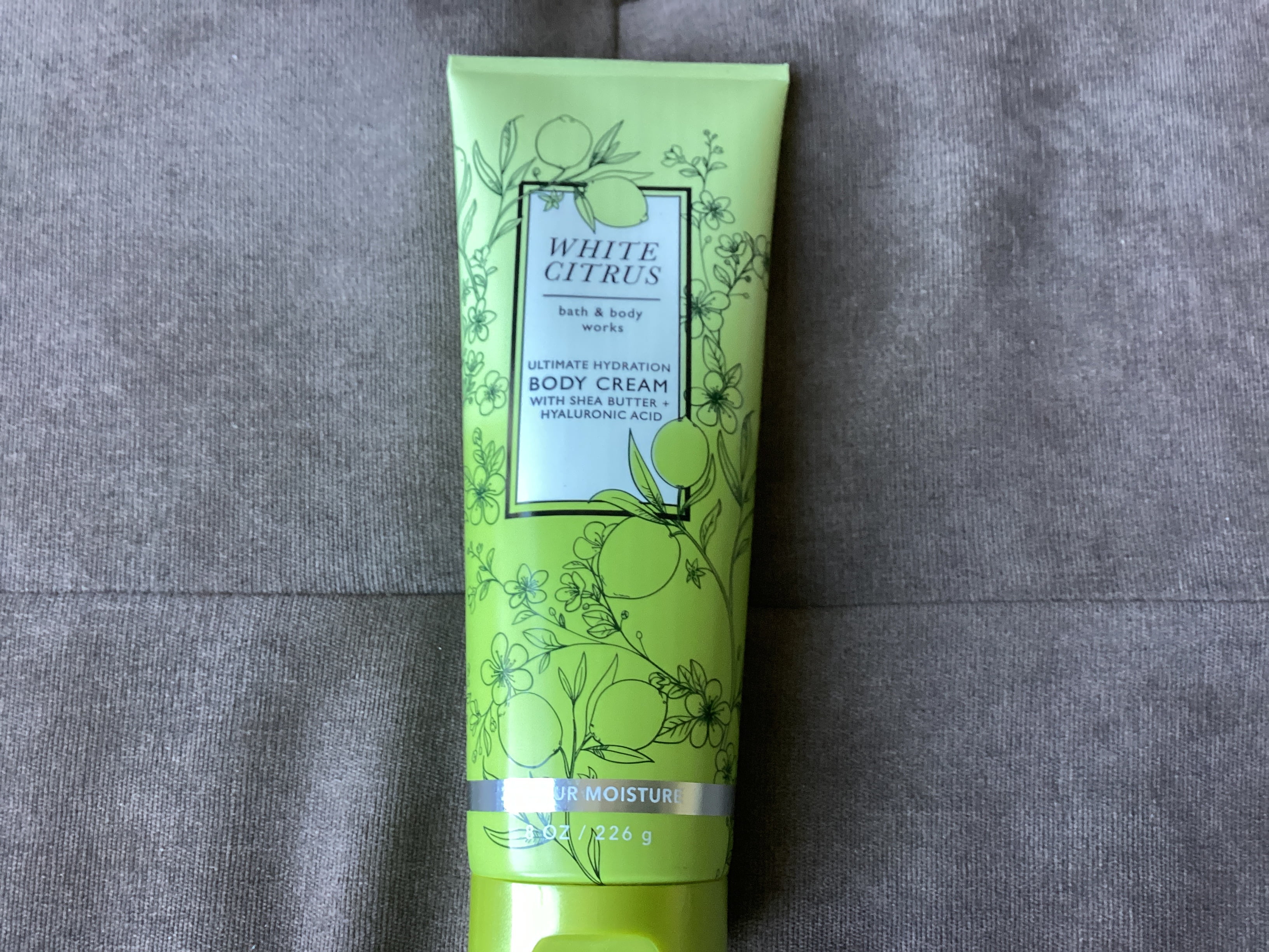 Bath & Body Works White Citrus Body Cream, Shea Cocoa Butters, Vitamin ...