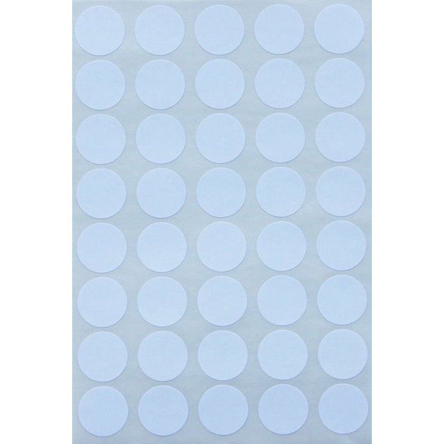 White dot stickers, round labels 19mm - 1000 Pack by Royal Green ...