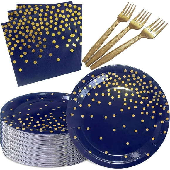 Gold Paper Plates