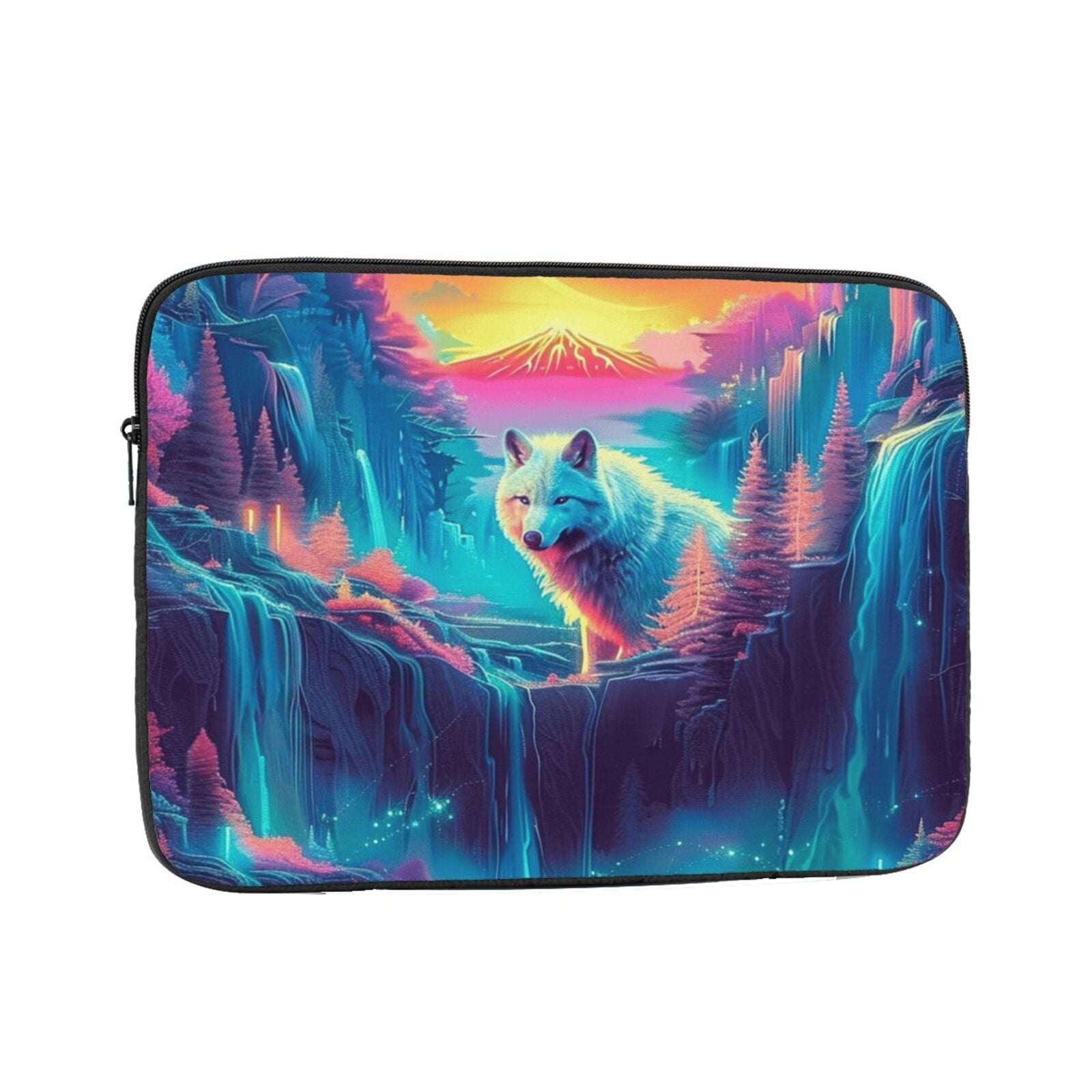 White in a fantasy world bottom rebound bubble buffer laptop interior ...
