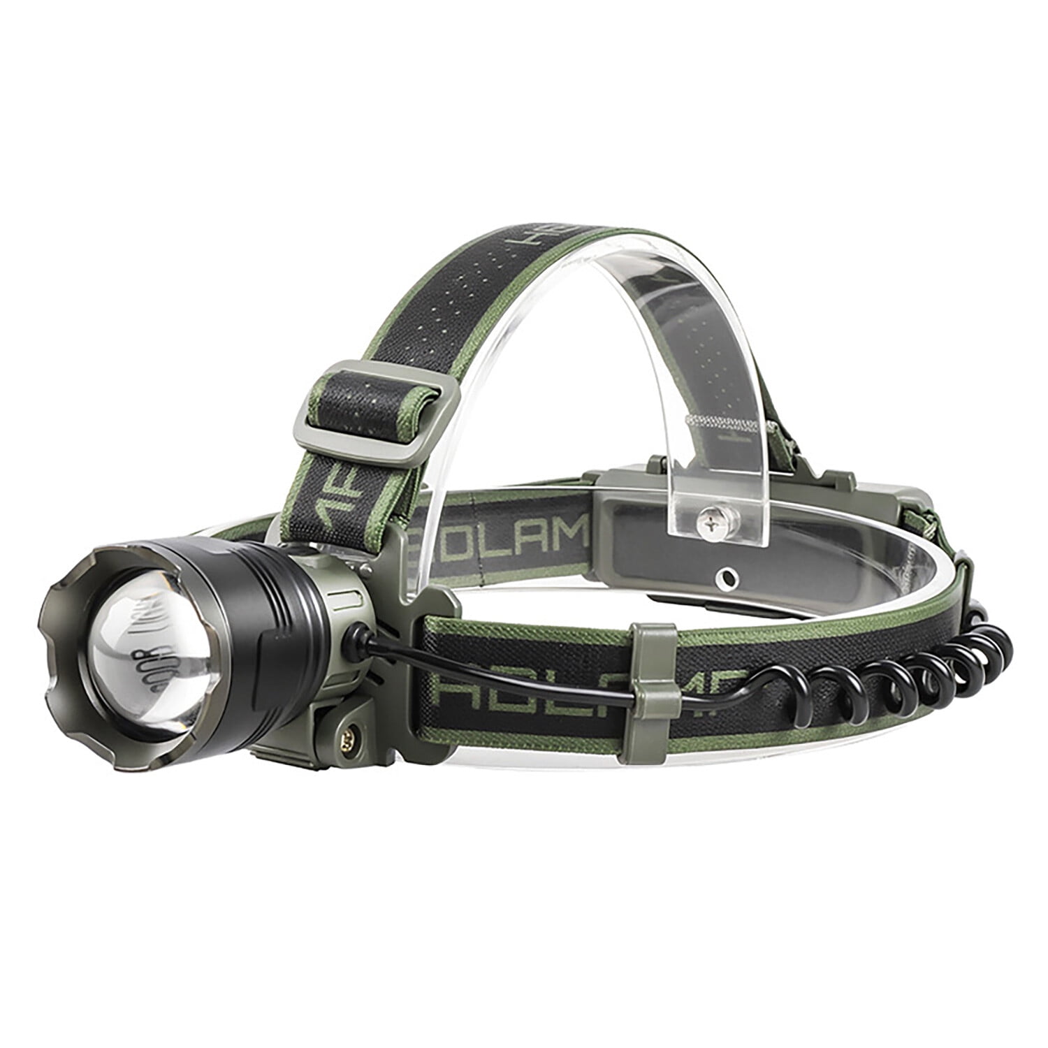 White laser long-range Head Torch,charging Outdoor super bright ...