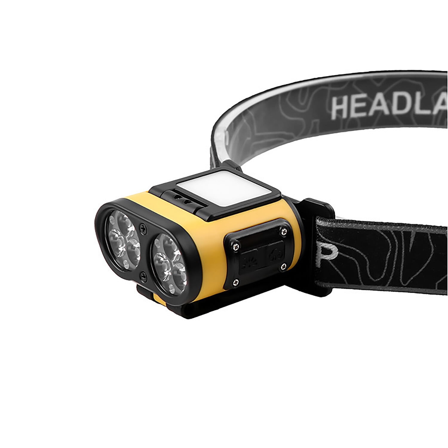 White laser multi-function sensor Head Torch,Multi-angle adjustable ...