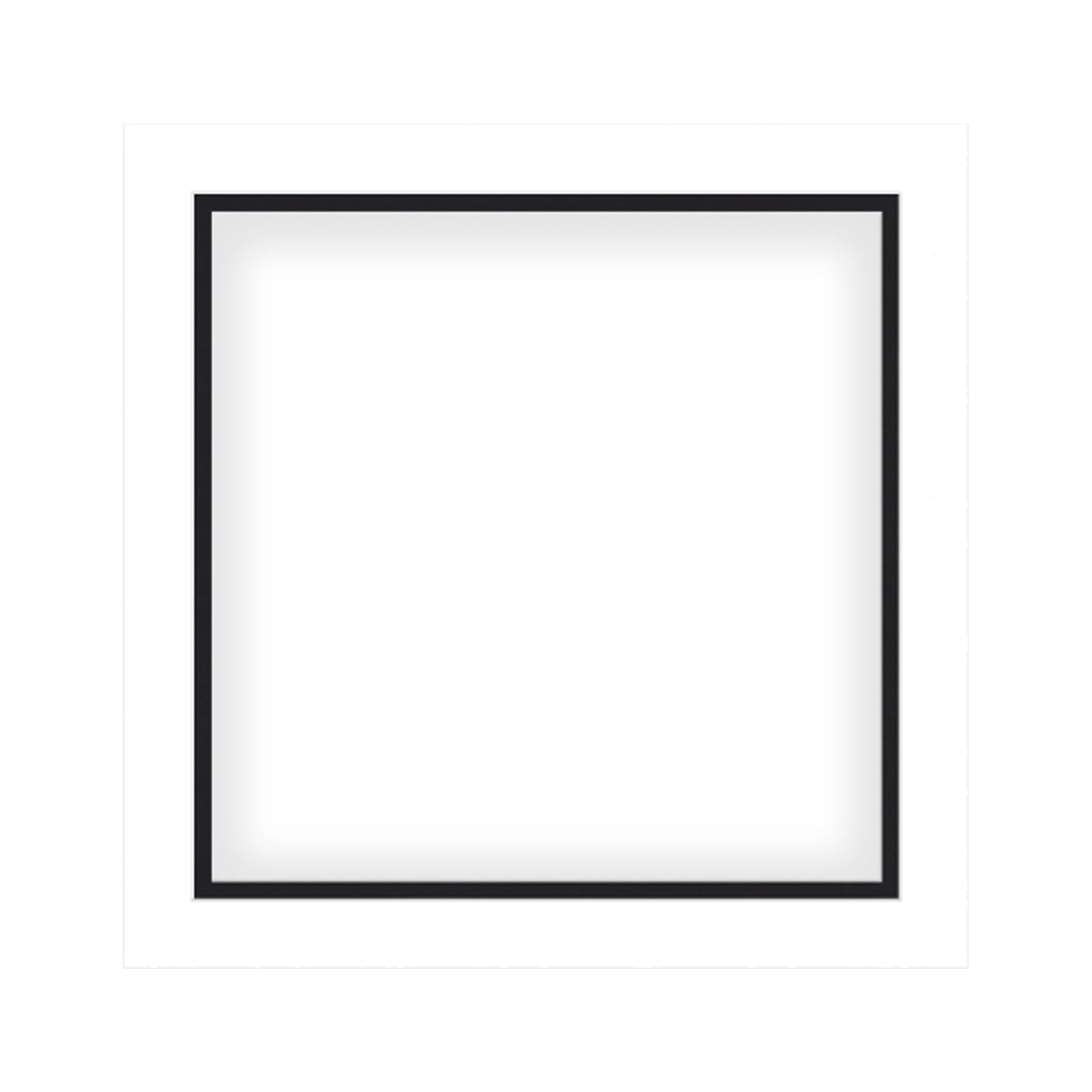 Country Art House White on Black Double Photo Mat 20x20 for 12x12 ...