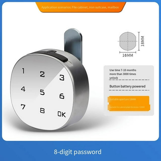 White wardrobe smart locker electronic password lock shoe cabinet ...