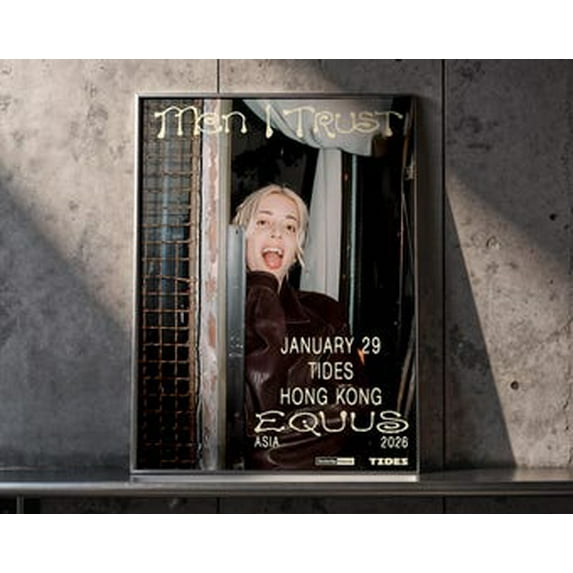 WhitePeak Art Men I Trust Poster | Equus Asia Tour 2026 | Indie Dream ...