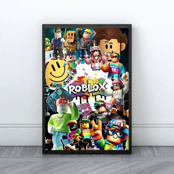 WhitePeak Art Roblox Poster Gaming Room Poster Print Game Video Games ...