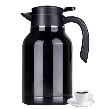 YasTant 34 Oz Thermal Coffee Carafe, 1L Stainless Steel Vacuum ...
