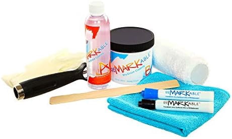 Whiteboard Dry Erase Paint 50 ft² White Full Kit, Transforms Any ...