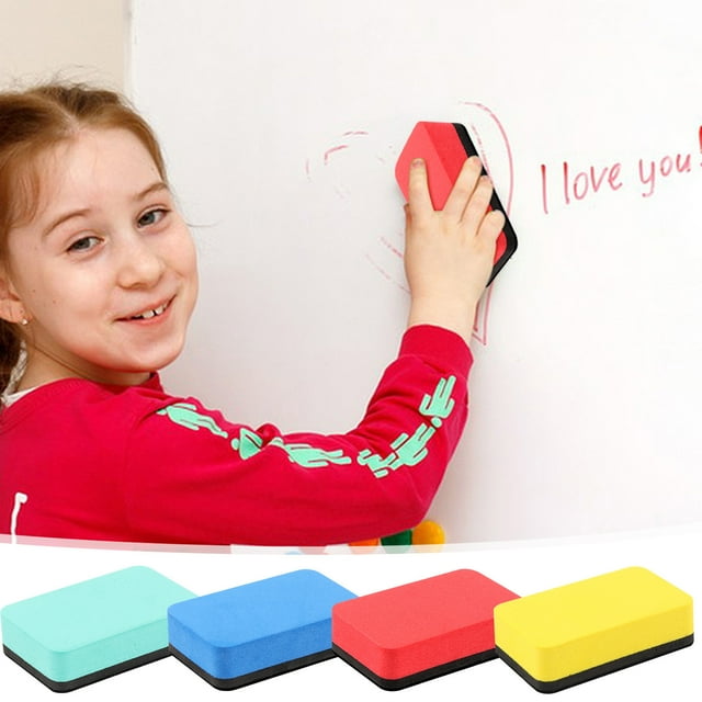 Whiteboard Eraser Magnetic | EVA Durable Board Cleaner | Rectangular | Efficient Smudge-Free ...