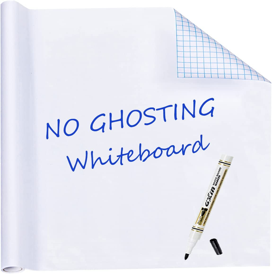 Whiteboard Sticker for Wall 36" x 79" Dry Erase Board Large Wallpaper ...
