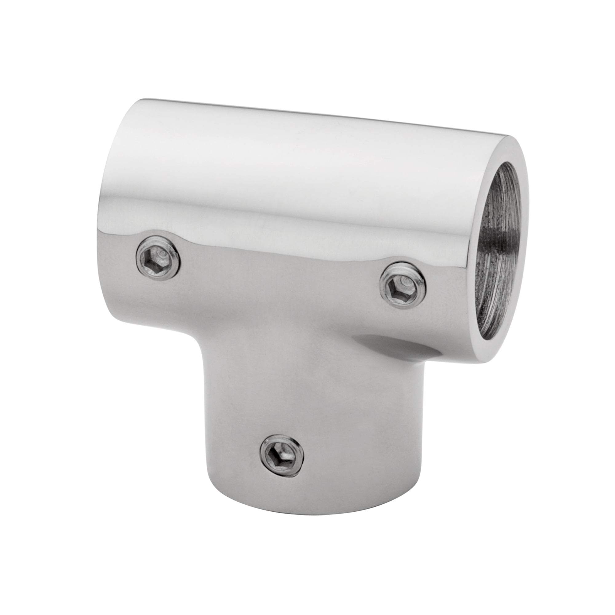 Whitecap 6043C 90 Tee Rail Fitting - 7/8", 316 SS - Walmart.com
