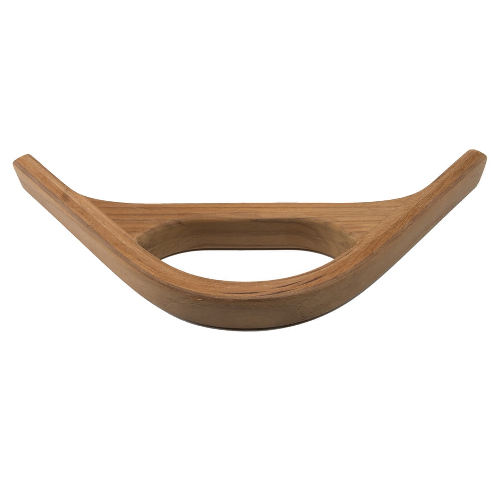 Whitecap 60805 Teak Corner Cap/Hand Mold Bulkhead Molding - Walmart.com