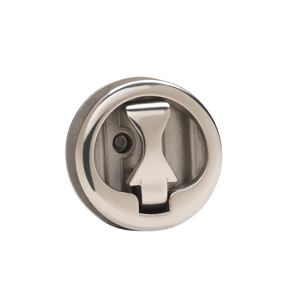 Whitecap 6095C Stainless Steel Locking Lever Pull Slam Latch - 2-3/8" x ...