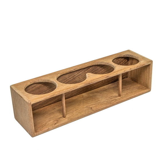 Whitecap Four Drink/Binocular Rack - Teak - Walmart.com