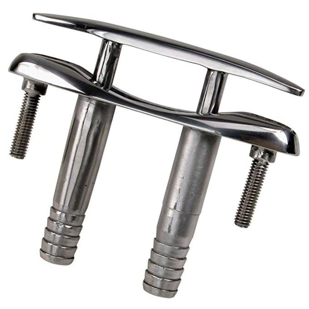 Whitecap 6809CBLUE Stainless Steel E-Z Push-Up Cleat - 6" - Walmart ...