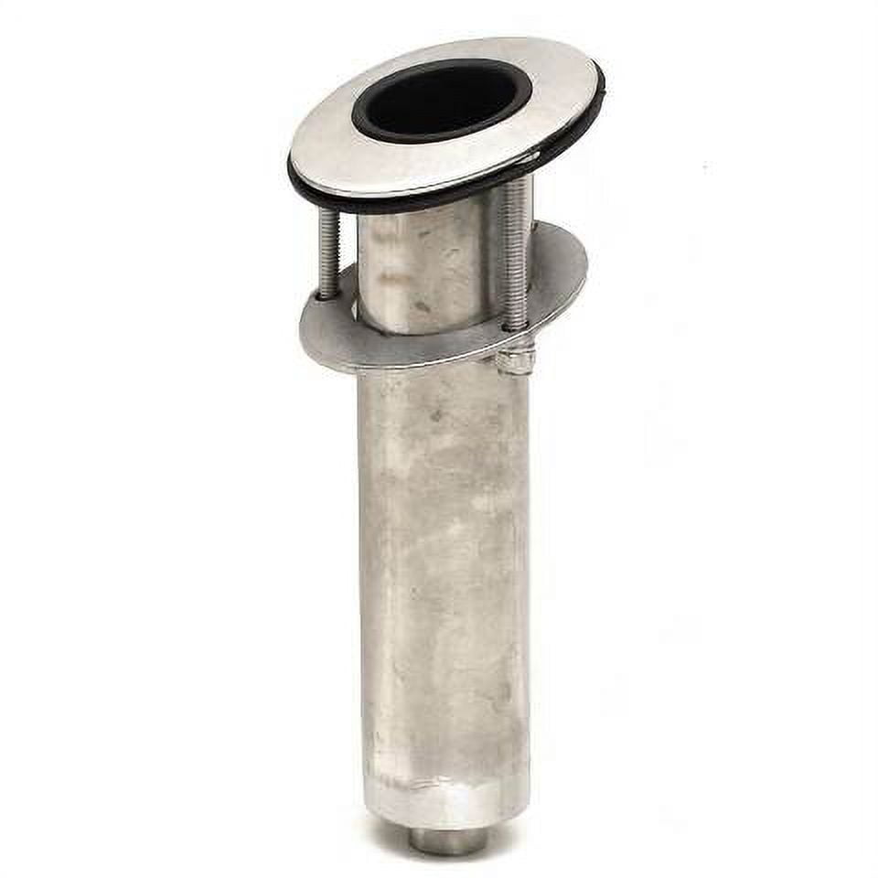 Whitecap Boat Rod Holder 6272 | 15 Degree Flush Mount Stainless ...