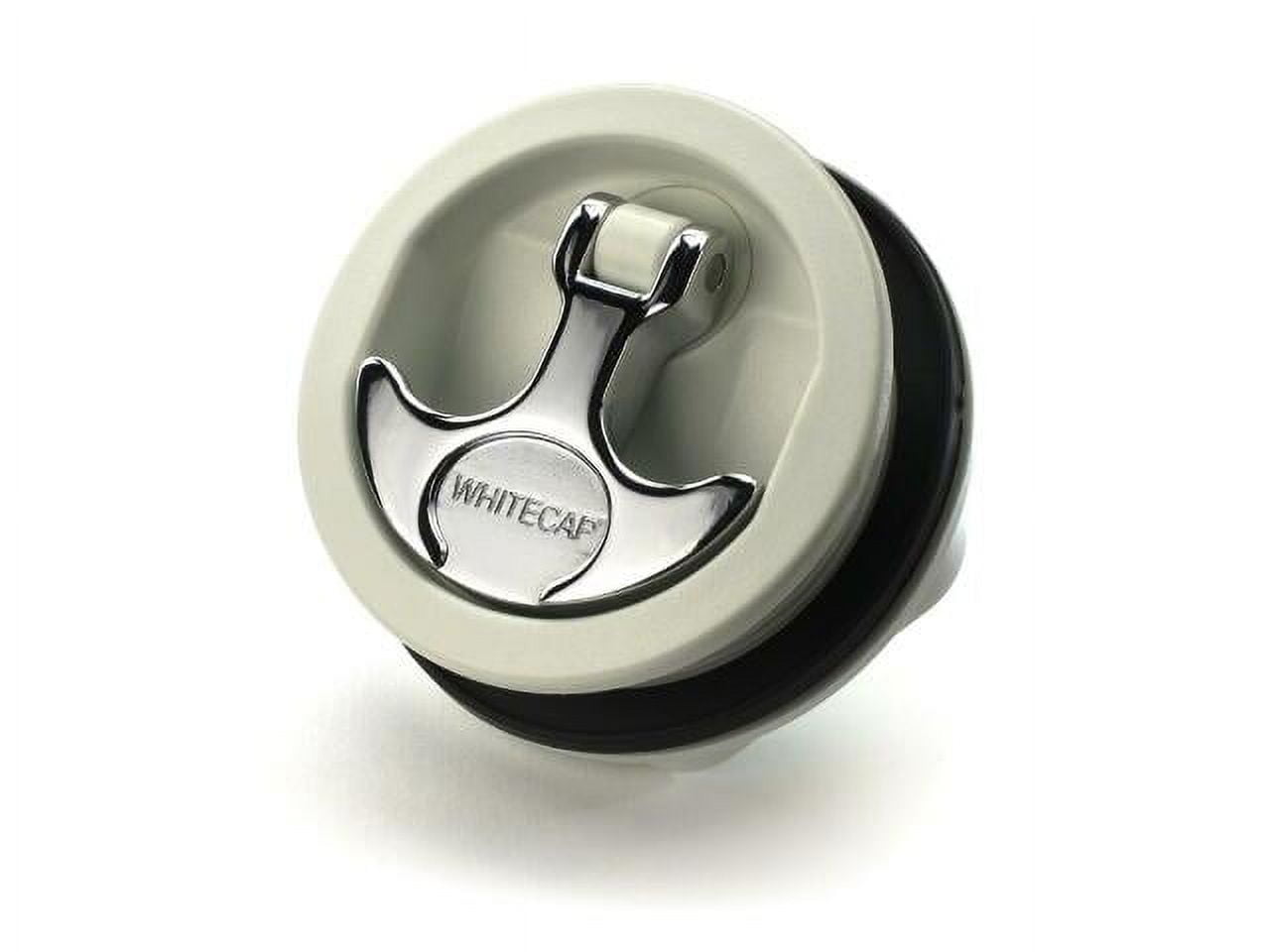 Whitecap S-0226WC T-Handle Latch with Keyed Lock - White - Walmart.com