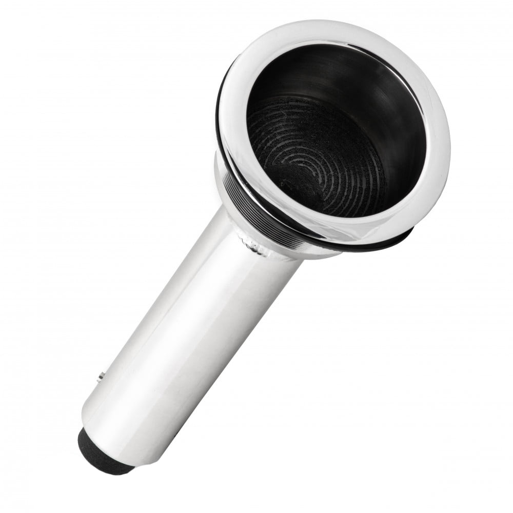 Whitecap Rod/Cup Holder - 304 Stainless Steel - 15 [S-0628C] - Walmart.com