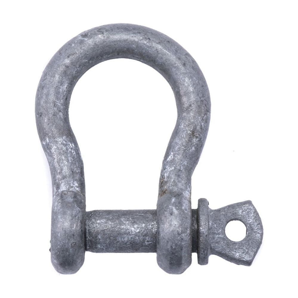 Whitecap S-1532P Galvanized Steel Shackle - 3/8" Rope Size - Walmart.com