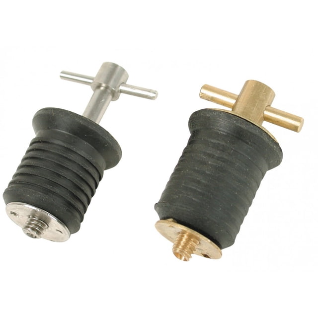 Whitecap S0291C 1 in. Stainless Steel Bailer Plug, Single Screw ...