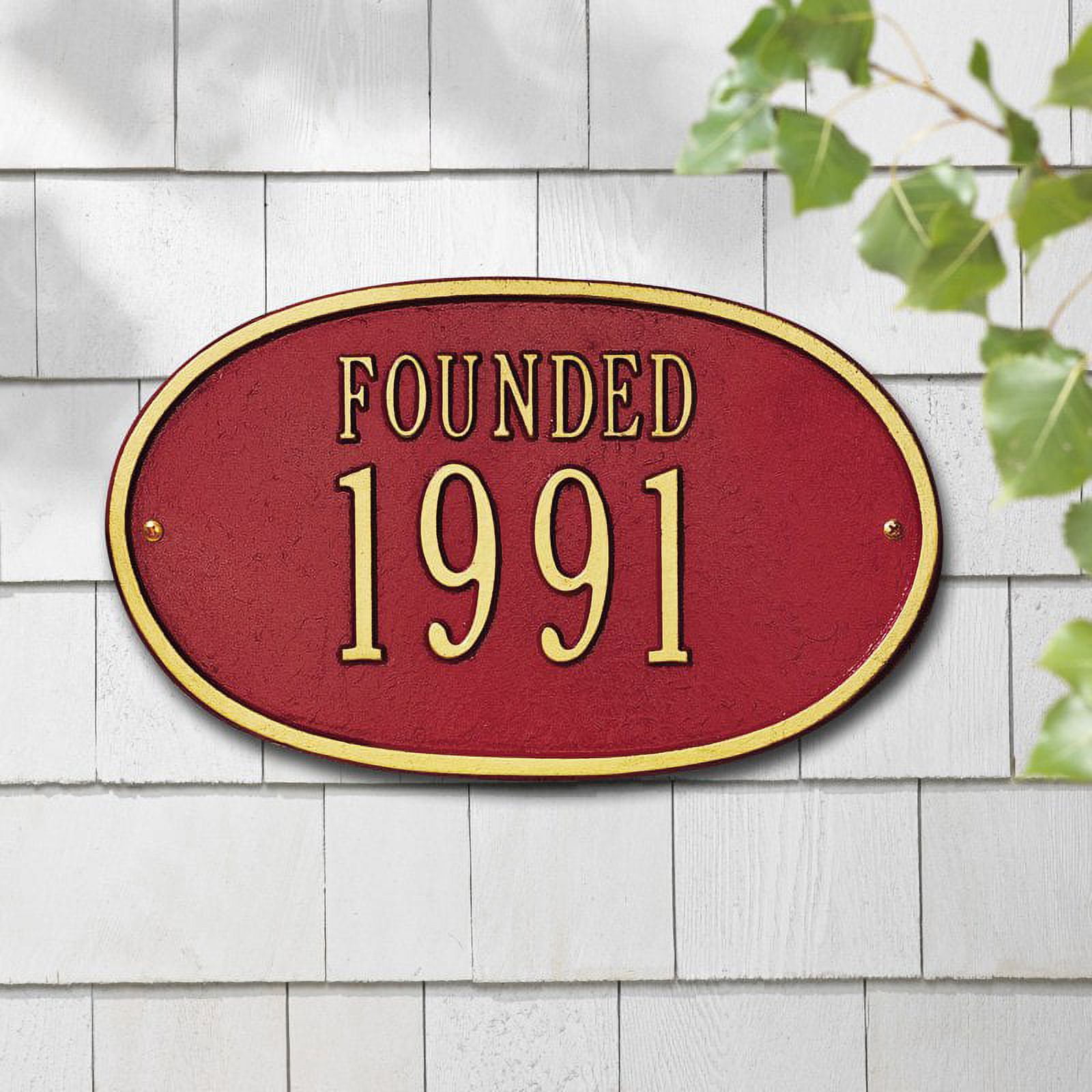 Whitehall Wall-Mounted Date Plaque - Walmart.com